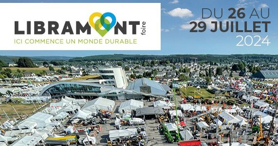 Foire de Libramont 2024 : Présent ! - ASBL Fromage de Herve